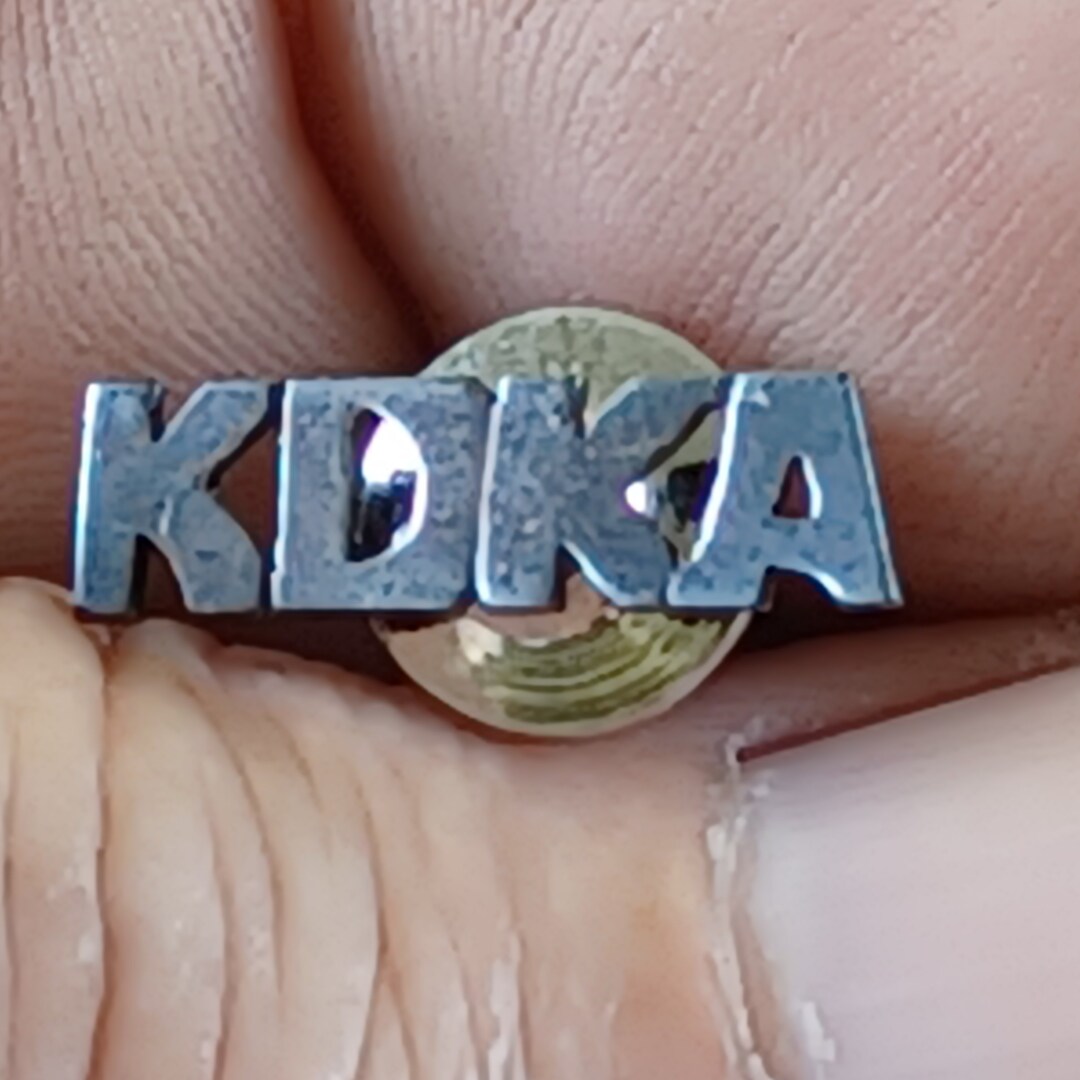 925 KDKA Pln Pittsburgh CBS Sterling 1020 TV, Radio Station News Pin ...