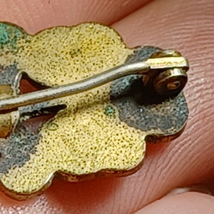 1921 Girl Scout Pin Be Prepared CGG Canadian Girl Guides Red Antique ...