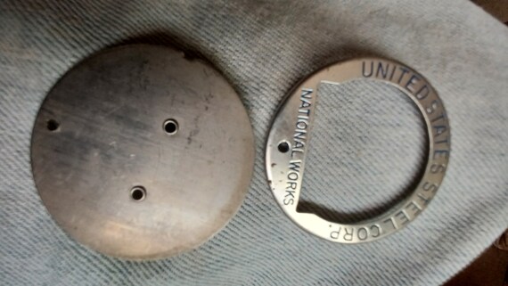 USS Steel Employee Badge WWII Era Gate Pass National … - Gem