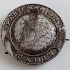 Pan-american Union Organization Pin Conference Badge Org of American ...