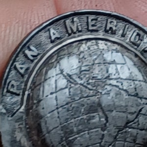 Pan-american Union Organization Pin Conference Badge Org of American ...