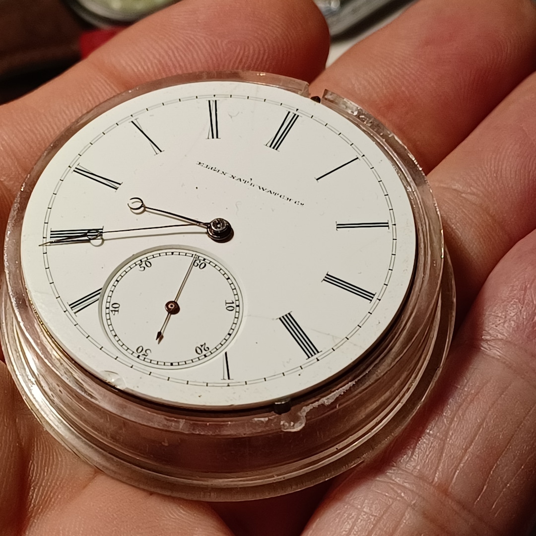 1884 Elgin Watch Co. Pocket Watch Convertible Open Face AND Hunter ...