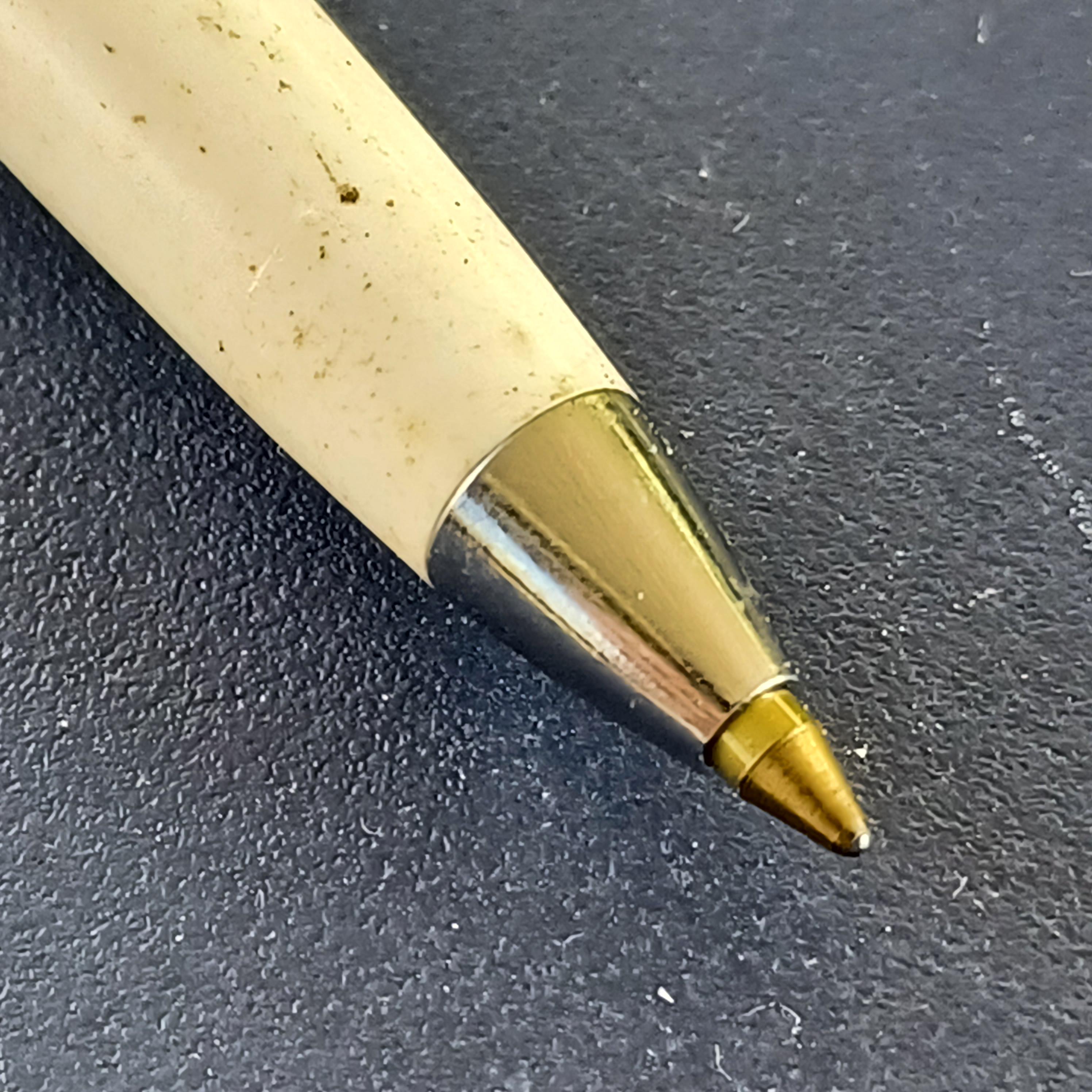 1960’s Sheaffer Gulf Oil Reminder Clip Ballpoint Pen Advertising Orange ...