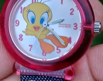 Tweety Bird Armitron Watch - Etsy