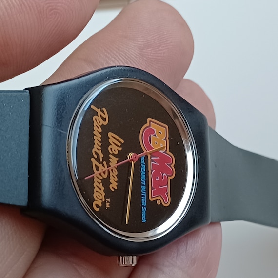 1993 PBMax Candy Bar Wrist Watch Collectible Retro 30… - Gem
