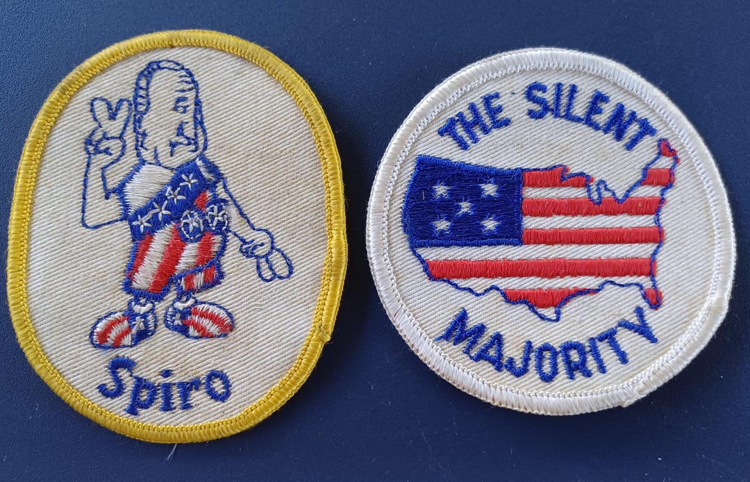 SPIRO Presidential Election Patches the Silent Majority S. T. Agnew ...