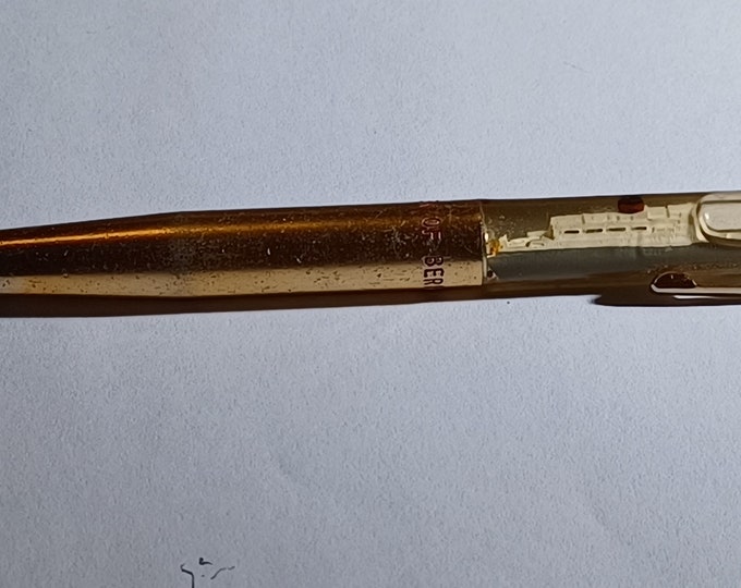 1949 Floaty Pen Mechanical Automatic Pencil SHIP Queen of Bermuda Very ...