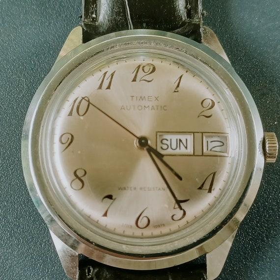 1979 Timex Self winding Day/Date Automatic Wrist Watc… - Gem