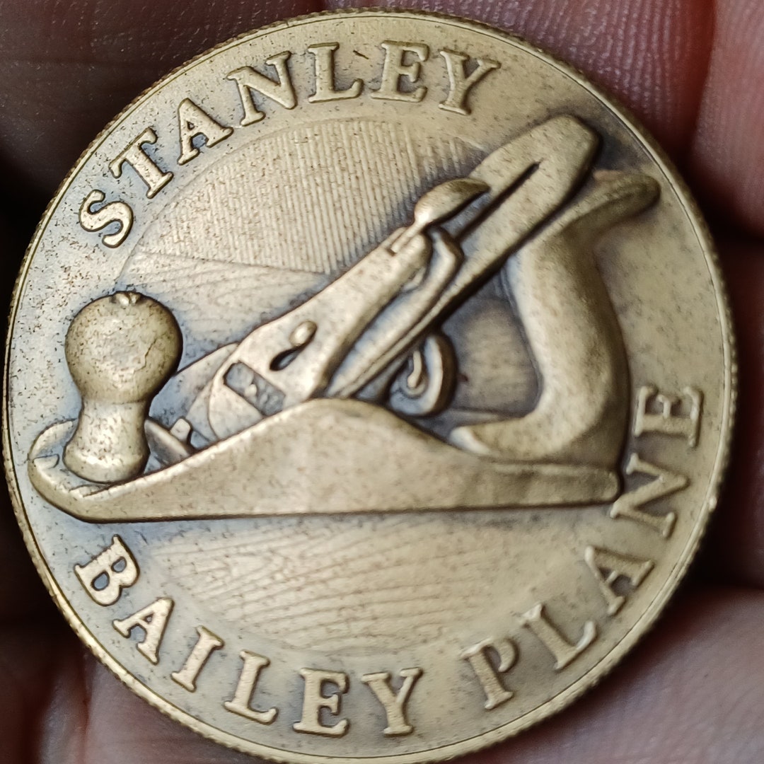 Token Stanley Plane Coin Balley Wood Power Tool Hall of Fame - Etsy