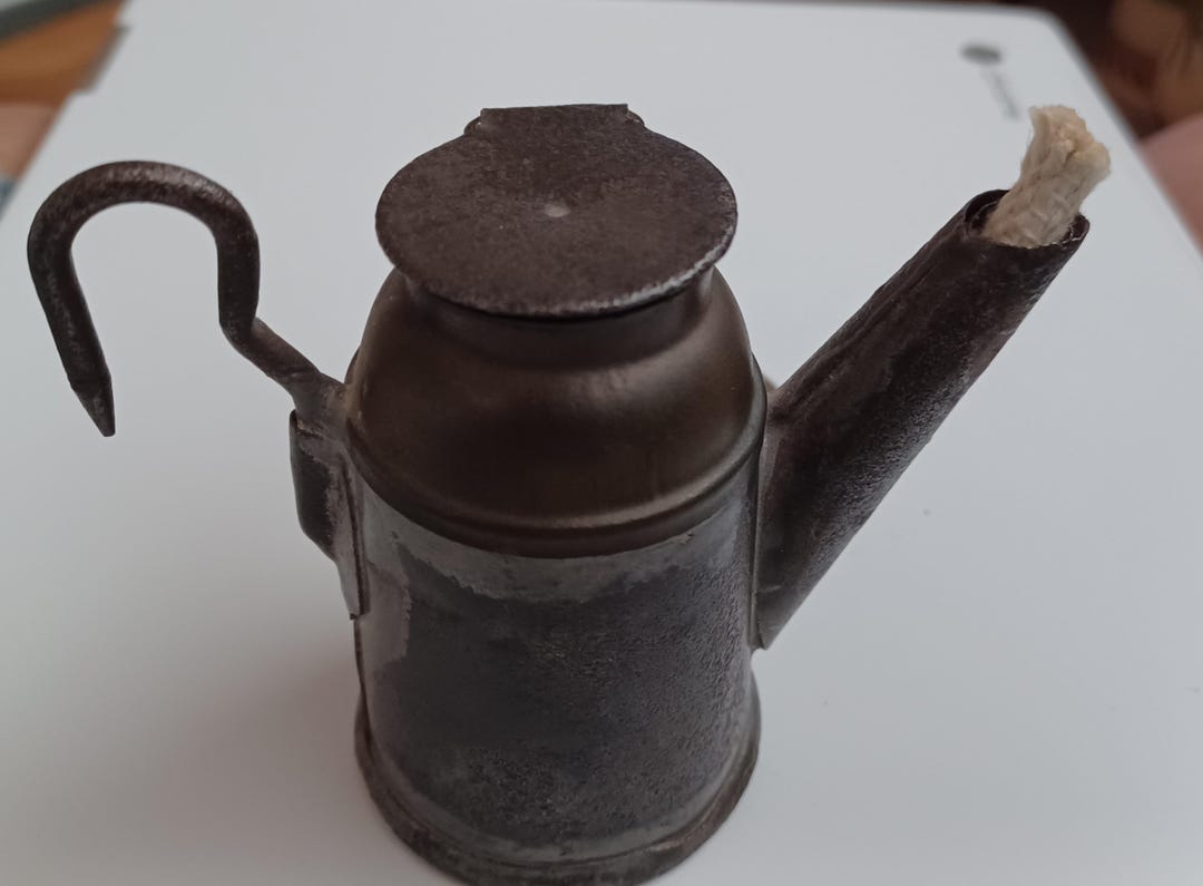 Coal Miners Hat Lamp “sunshine” Fuel Oil Wick Coal Miner's Lamp Lantern ...