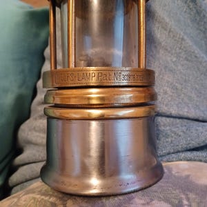 1890's Wolf Miners Lamp Lantern Made in GERMANY 1893 Patent 130 Years ...