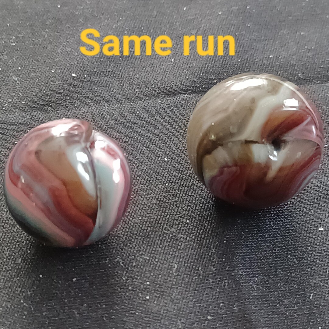 JABO Marbles Error Dave's Appalachian Swirls 2 Cold Rolls Same Run ...