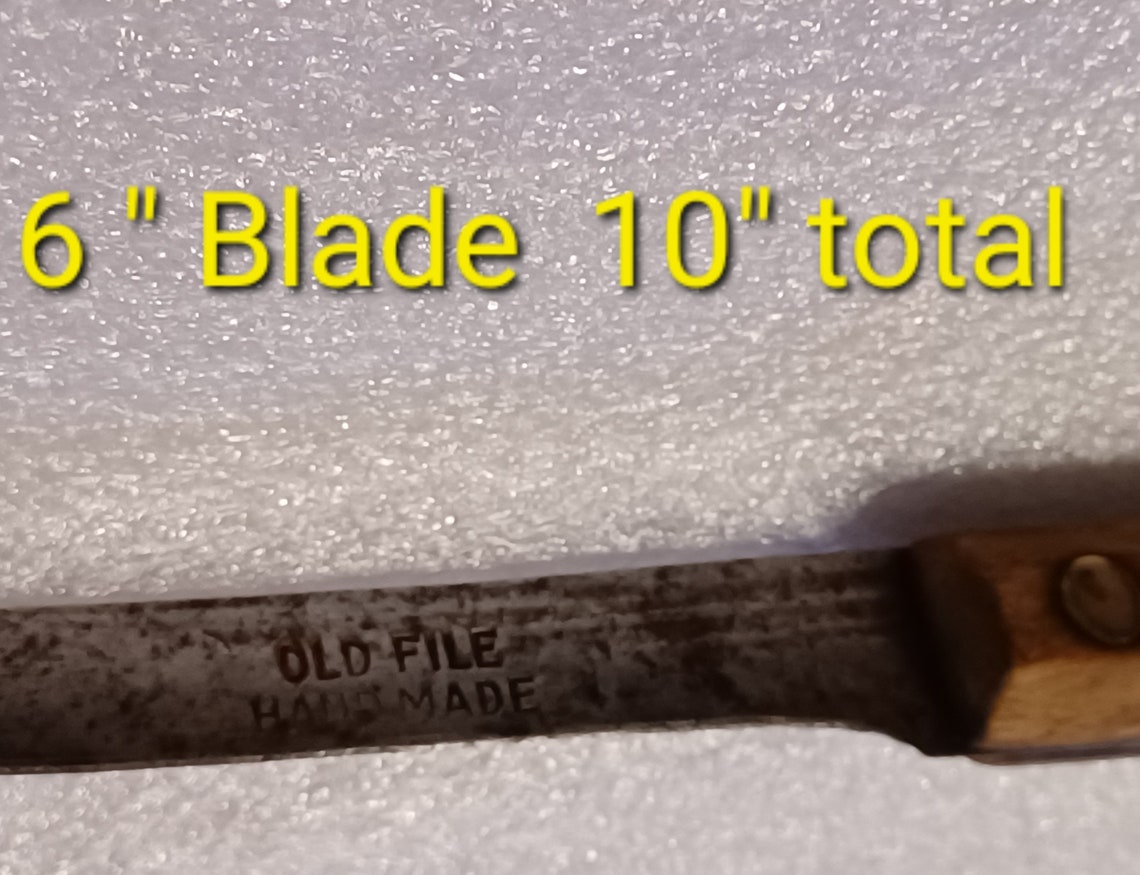 KNIFE Old File Cutlery Co. of Havana Illinois Made Butcher and Kitchen ...