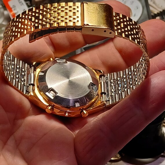 LCD Watch Microsonic Digital Chronograph 1973 -74 Ala… - Gem