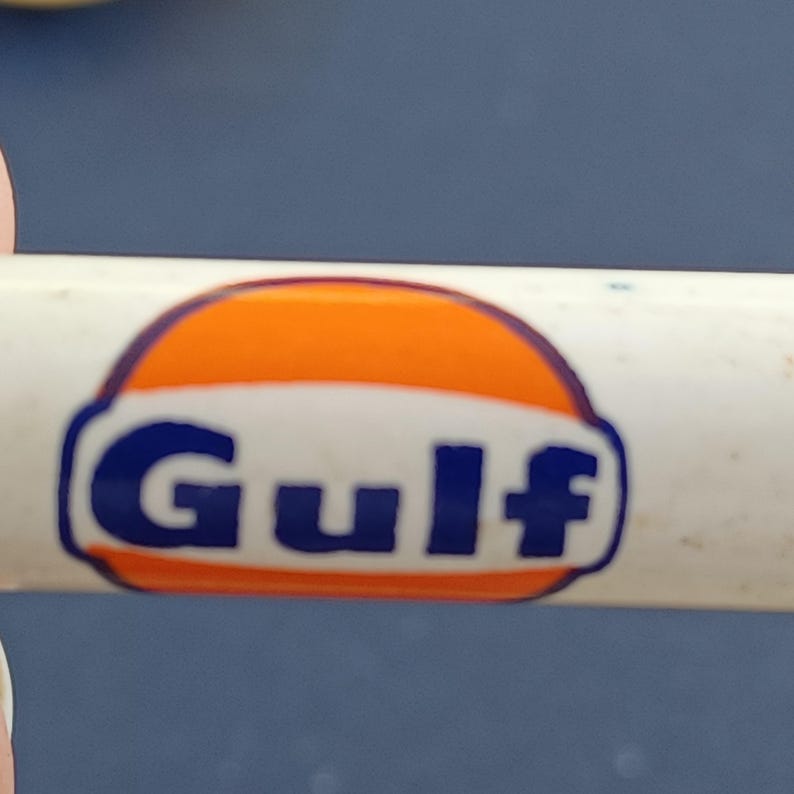 1960’s Sheaffer Gulf Oil Reminder Clip Ballpoint Pen Advertising Orange ...