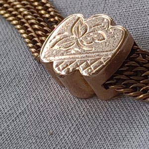 Chain Pocket Watch 3 Triple Strands W/ Engraved Slide and Ends Fob 925 ...