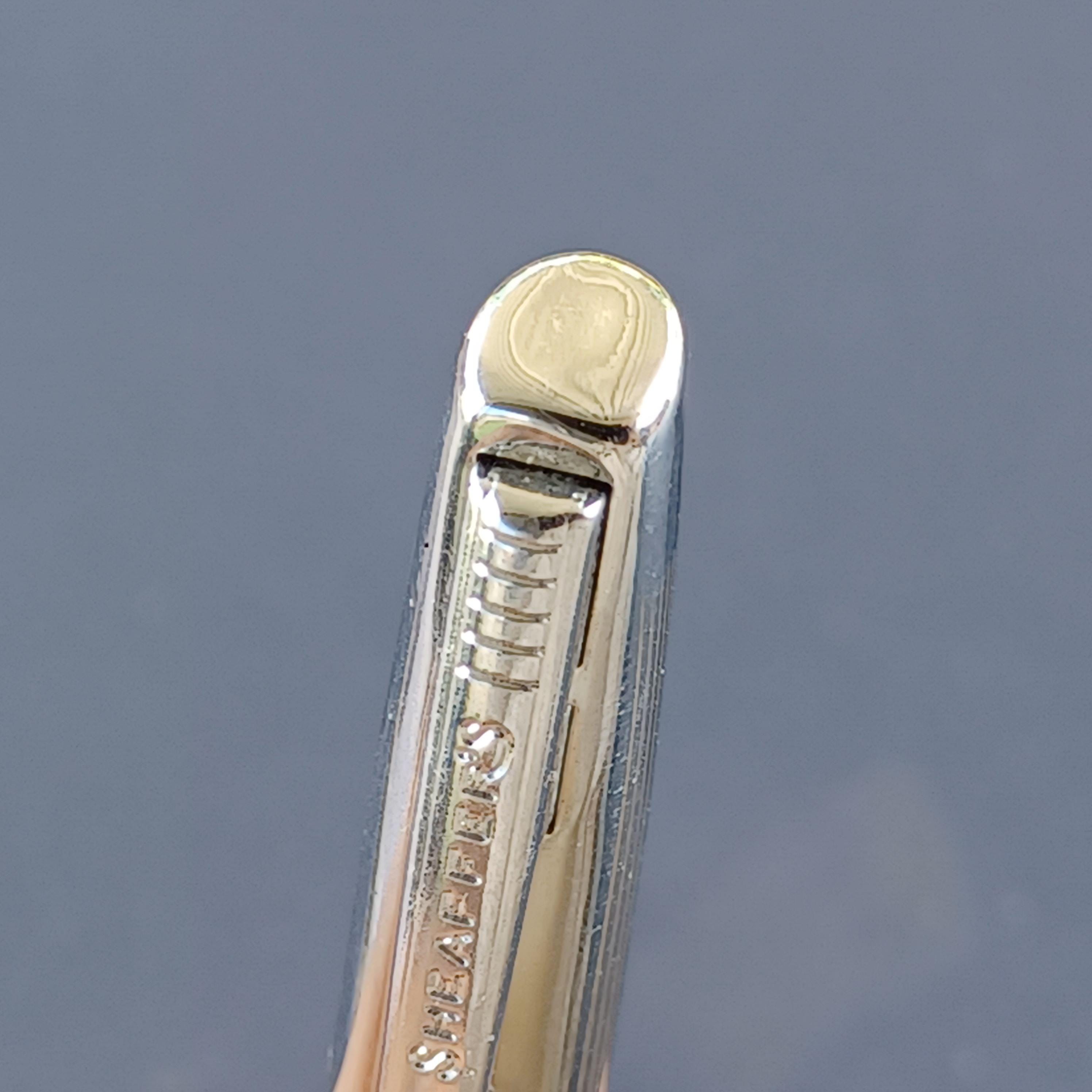 1960’s Sheaffer Gulf Oil Reminder Clip Ballpoint Pen Advertising Orange ...