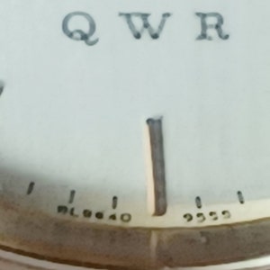 Wittnauer QWR Day Date Wristwatch With 10K 25 Year Award on Band 2 ...