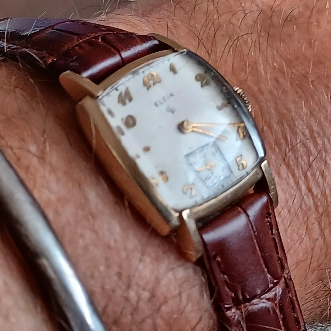 1948 Elgin Watch Cal. 683 17-jewel 4 Adj Durapower 8/0s 17 Jewel Sub ...