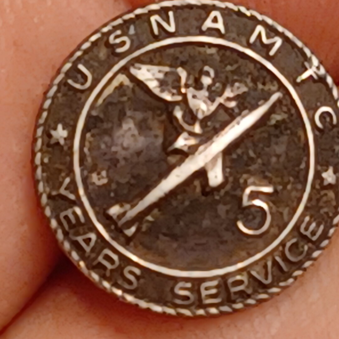 NAVY Tomahawk Cruise Missile Pin RARE Sterling USNAMTC .925 Silver Navy ...