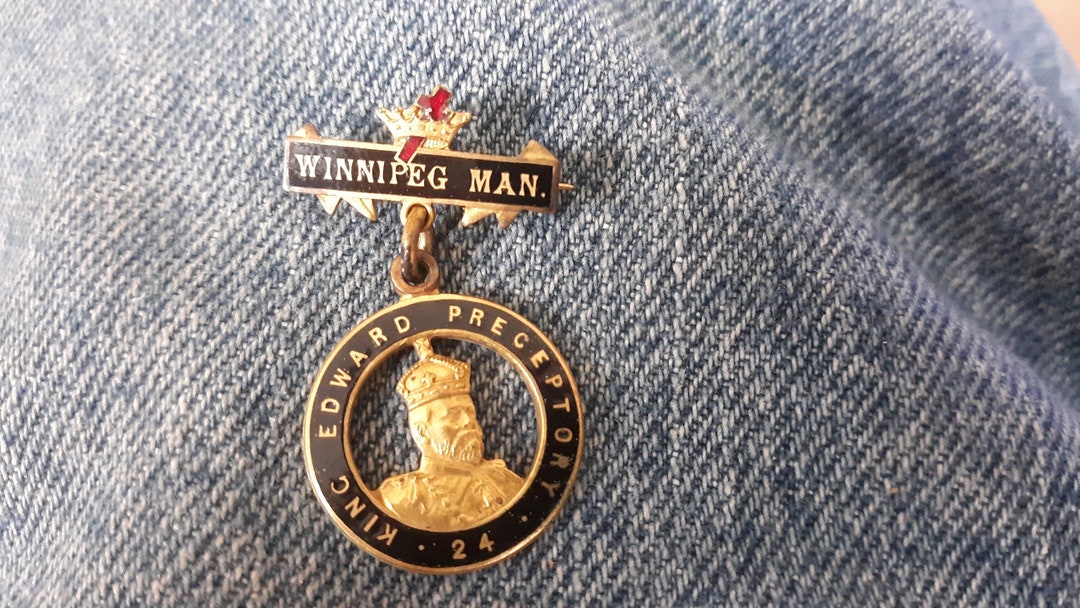 Mason Canada WINNIPEG MANITOBA King Edward PRECEPTORY 24 Freemason ...