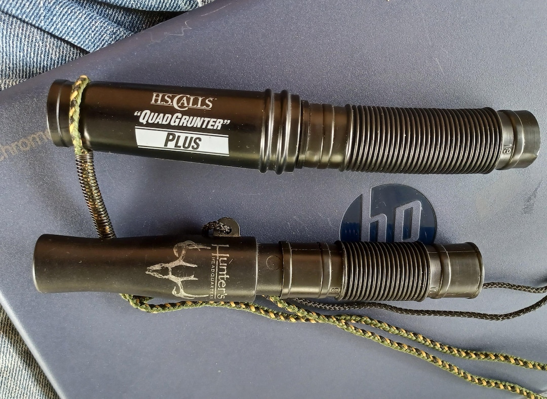 2 Buck Deer Grunt Calls Hunting Whitetail HS Hunters Specialties PLUS ...