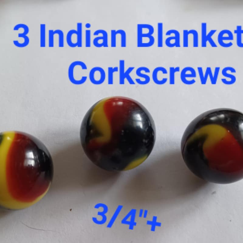 Akro Corkscrew Marbles - Etsy