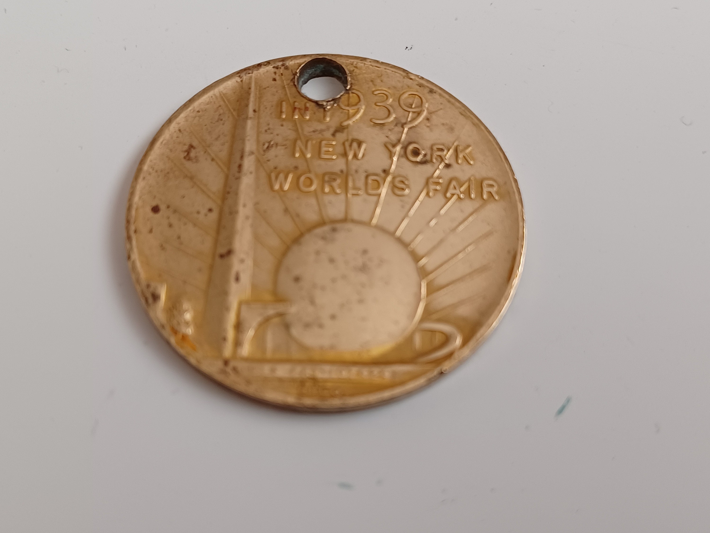 1939 New York World's Fair Coin Souvenir of the 150th - Etsy