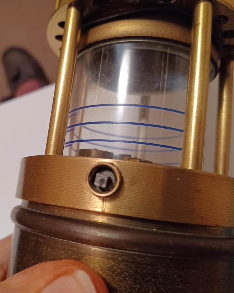 Koehler 289-1A Mining, Maritime WWII Safety Lamp Unused Tested Once ...