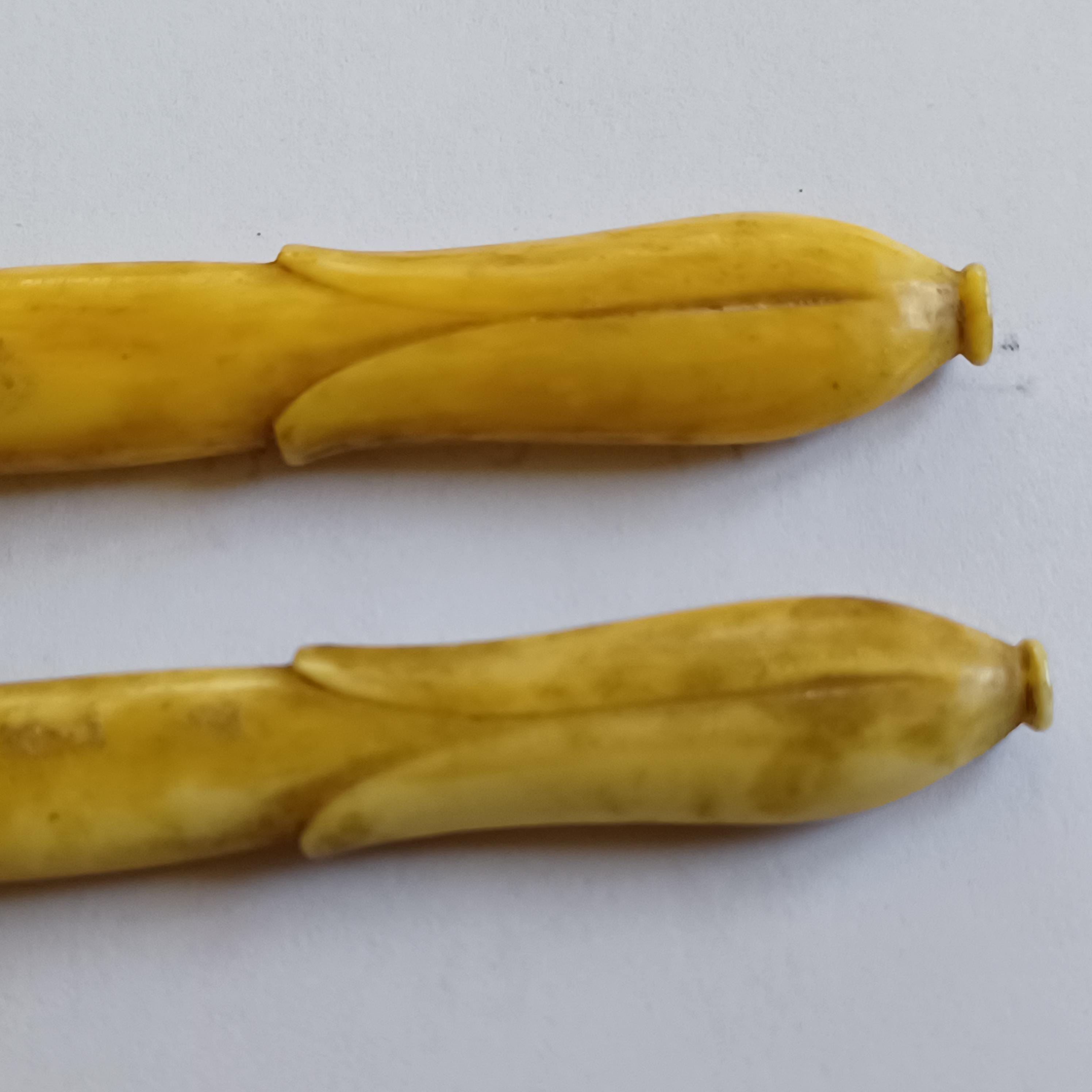 Lemon Fork Set of 2 Antique Victorian Pickle Fork Sterling Silver ...