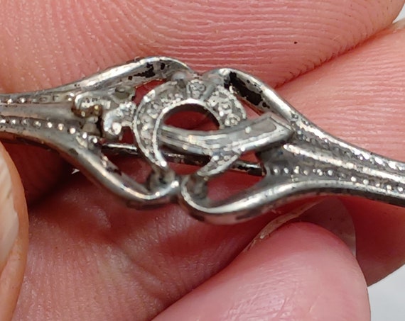 10K Gold Shriners Lapel Pin Masonic Lodge Scimitar Cr… - Gem