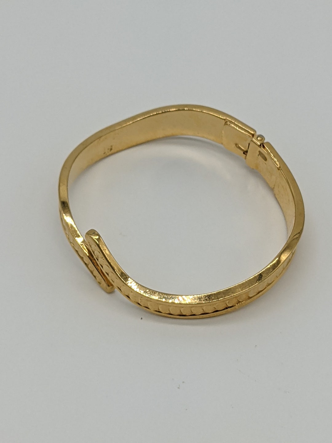 Vintage Monet Gold Tone Bracelet - Etsy