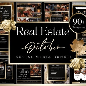 90+ October Real Estate Templates|fall-themed Halloween Real Estate ...
