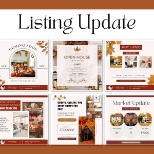 90+ October Real Estate Templates|fall-themed & Halloween Real Estate ...
