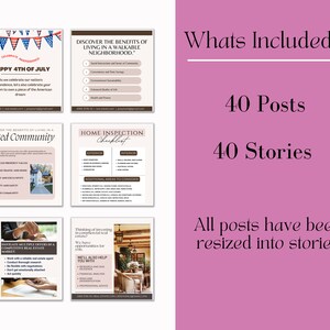 80+ July Real Estate Social Media Templates| July Real Estate Marketing ...