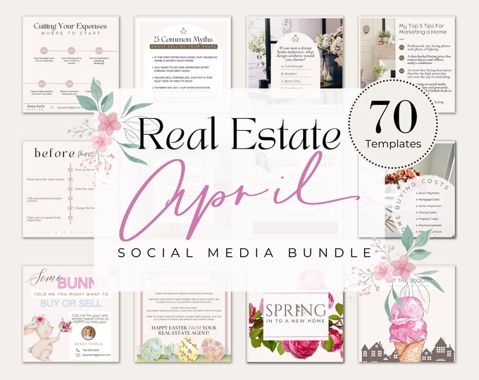 14 Spring Real Estate Posts, Realtor Spring Instagram Posts, Real ...