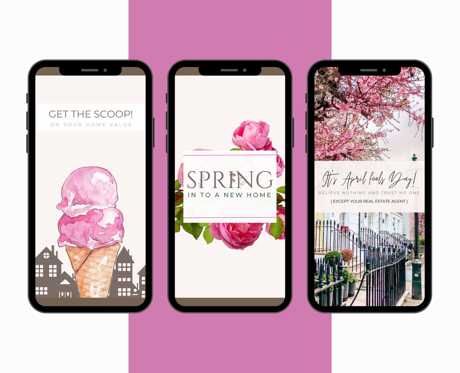 70 Real Estate April Marketing Templates Spring Realtor Posts Easter ...