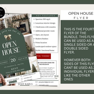 Real Estate Holiday Flyers| Real Estate Christmas Flyers| December ...