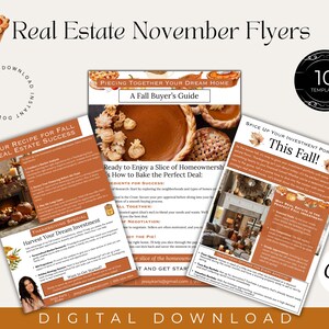 Ultimate November Real Estate Marketing Templates | November Real ...