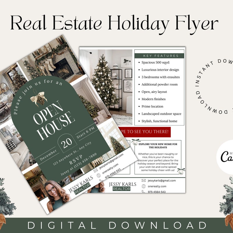 Holiday Open House Invitations - Etsy