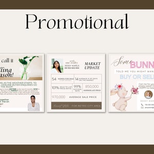 70+ Real Estate April Marketing Templates| Spring Realtor Posts| Easter ...