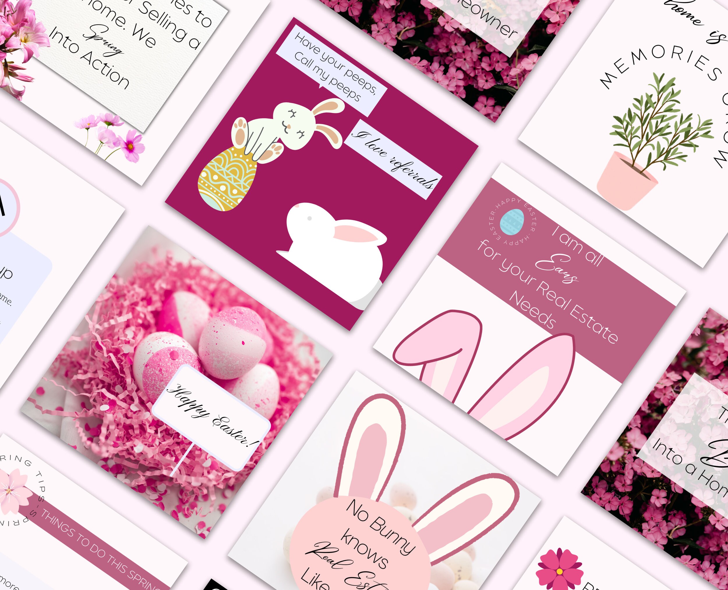 30 Spring Real Estate Marketing Templates for Social Media - Etsy