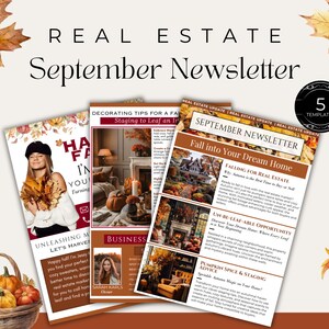 Ultimate September Real Estate Bundle| Fall Real Estate Marketing ...