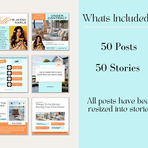 July Real Estate Templates Realtor Real Estate Social Media July Bundle ...