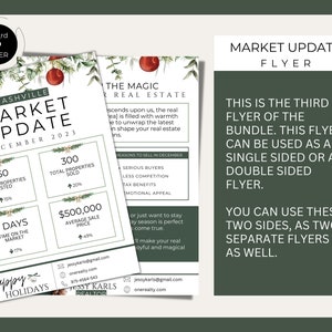 Real Estate Holiday Flyers| Real Estate Christmas Flyers| December ...