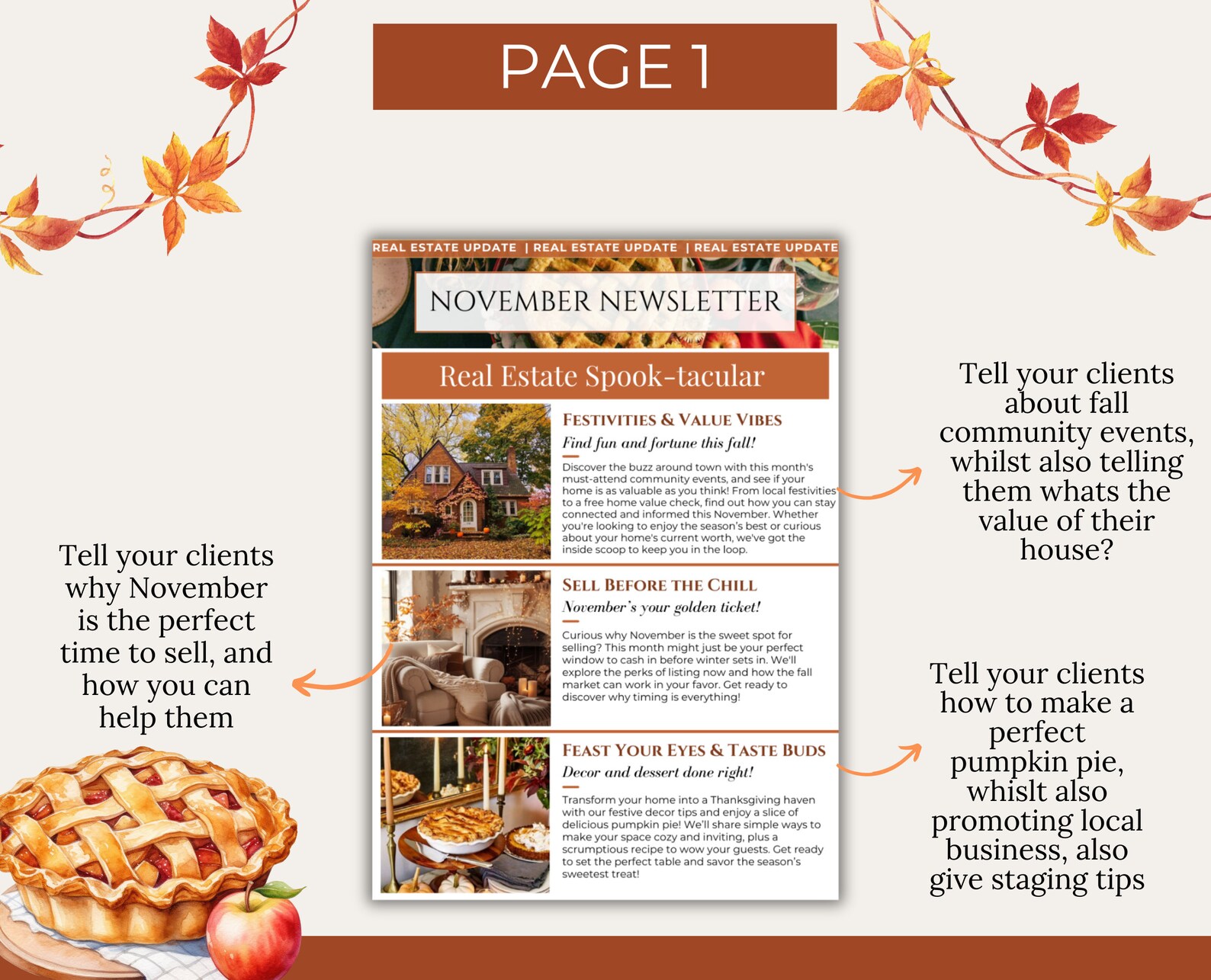 November Real Estate Newsletter|fall Real Estate Newsletter ...