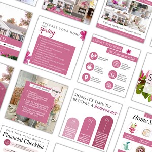 Real Estate April Templates| April Real Estate Posts| Spring Real ...