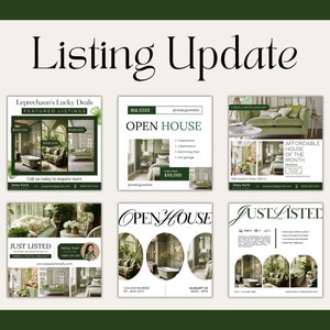 March Real Estate Marketing Templates| St Patricks Day Real Estate ...