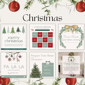 Ultimate Real Estate December Templates| Holiday Real Estate Posts ...