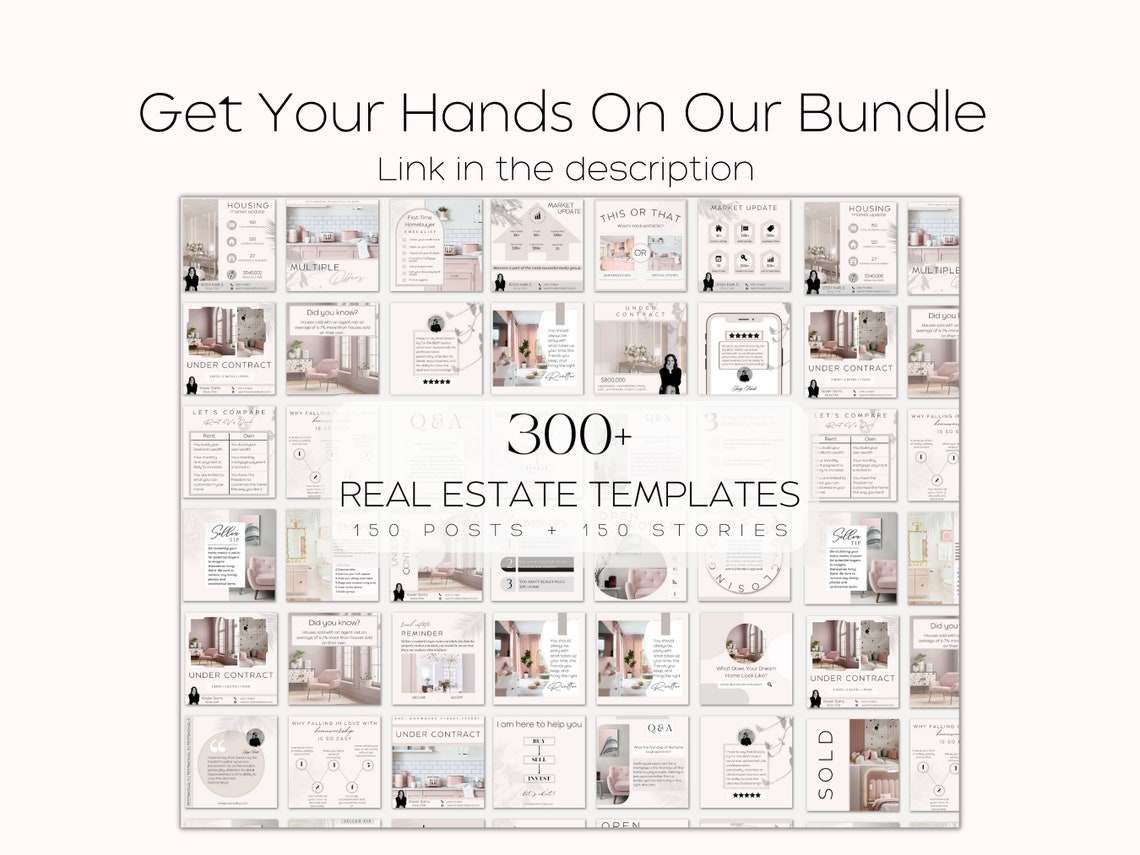 20 Real Estate Q&A Templates Instagram and Facebook Posts and - Etsy